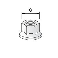 Flensmoer DIN 6923 M10 EV, 19692310 | UC-Supports